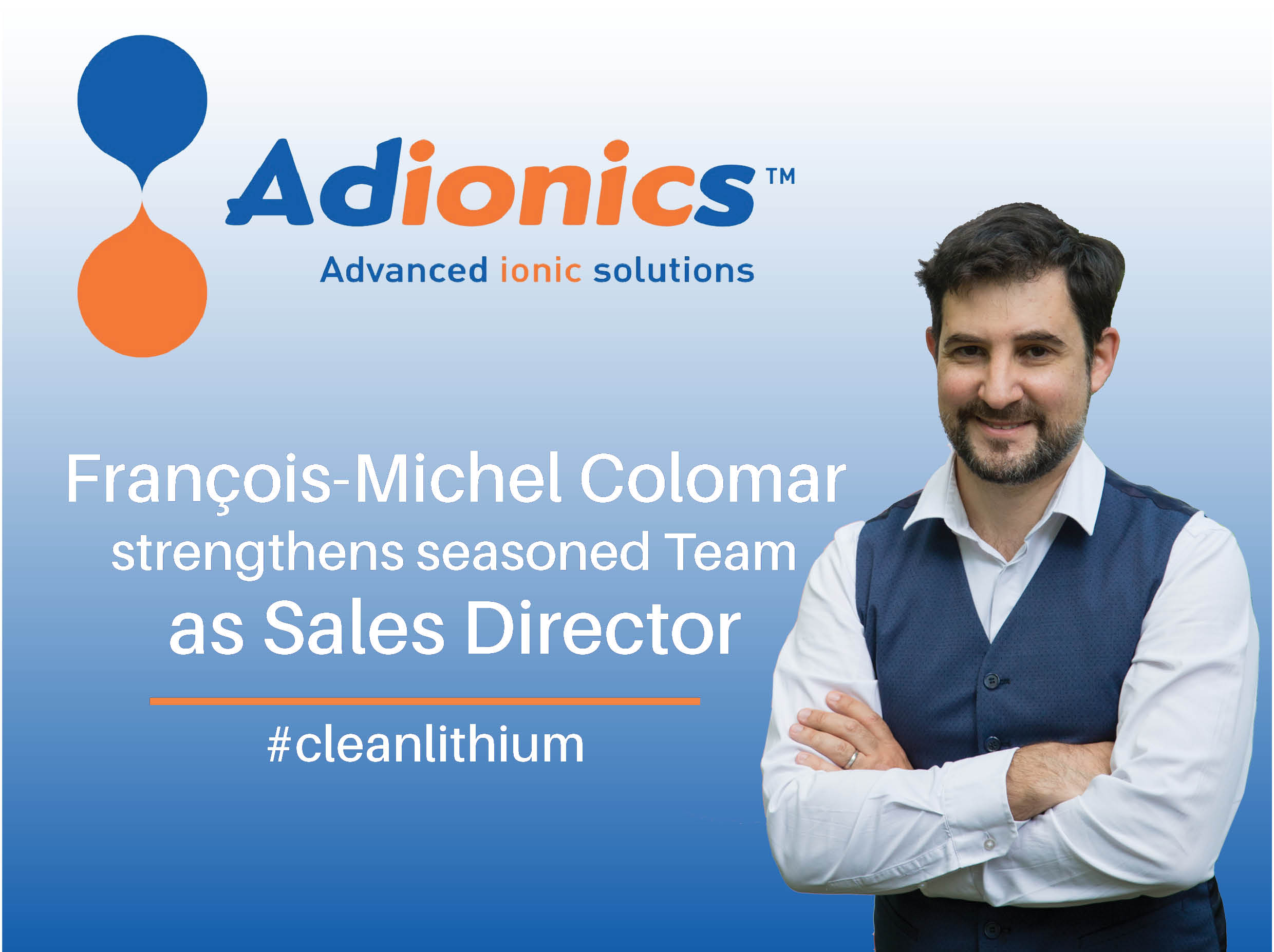 New Sales Director - Adionics